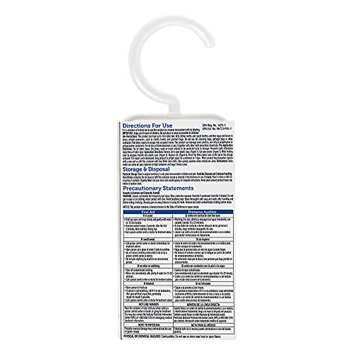 Enoz Moth Cake Pack of 3 Kills Clothes Moths, Carpet Beetles, and Eggs and Larvae