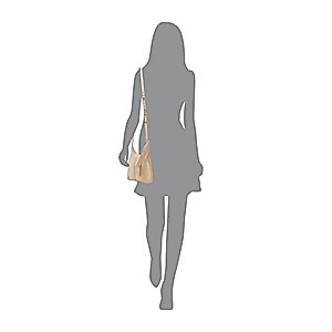 Lucky Brand womens Dina Crossbody, Dusty Sand, One Size US