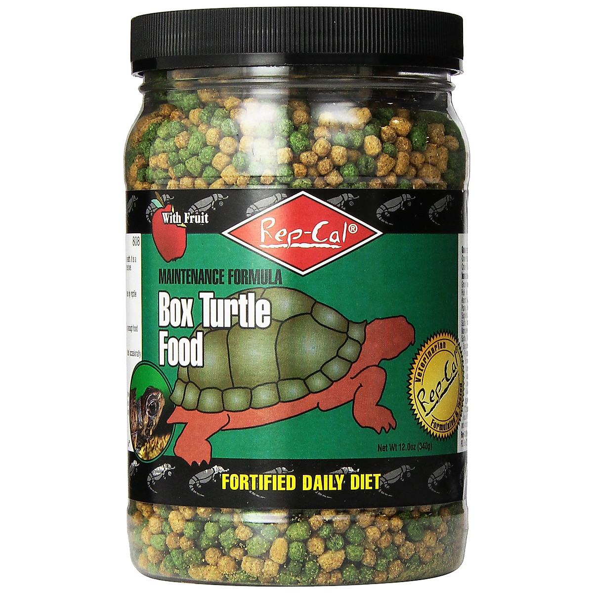 Rep-Cal Srp00808 Box Turtle Food, 12-Ounce