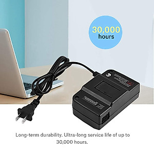 Power Suppply AC Adapter, 100-240V Input High Efficiency Power Adapter Compatible with N64 (US Plug)
