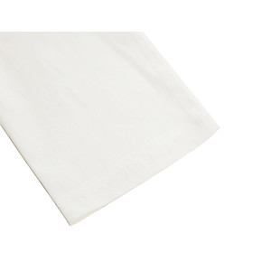 MUXXN Ladies 3/4 Sleeves Knee Length Mock Neck Formal Wear to Work Pencil Dress Off White M