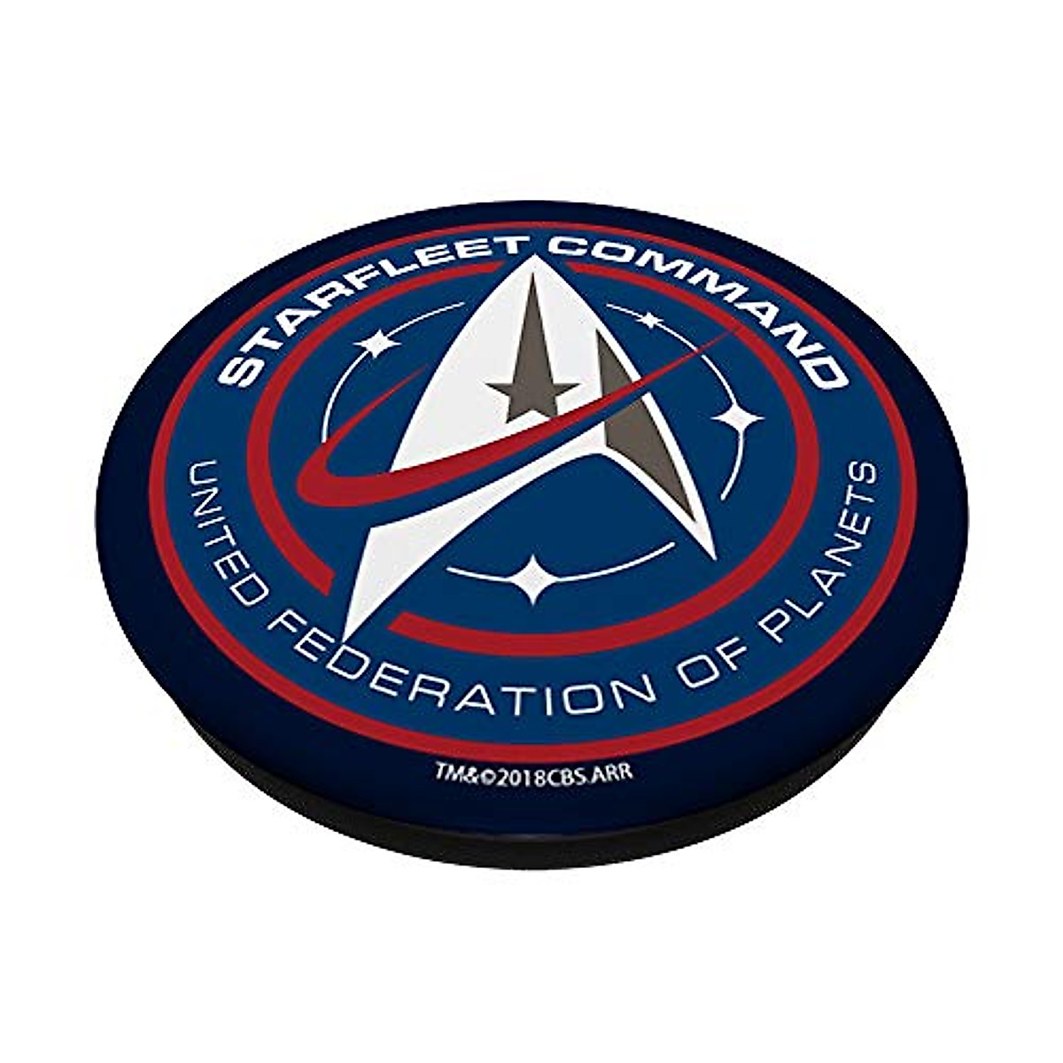 Star Trek Starfleet Badge PopSockets Stand for Smartphones and Tablets PopSockets PopGrip: Swappable Grip for Phones & Tablets