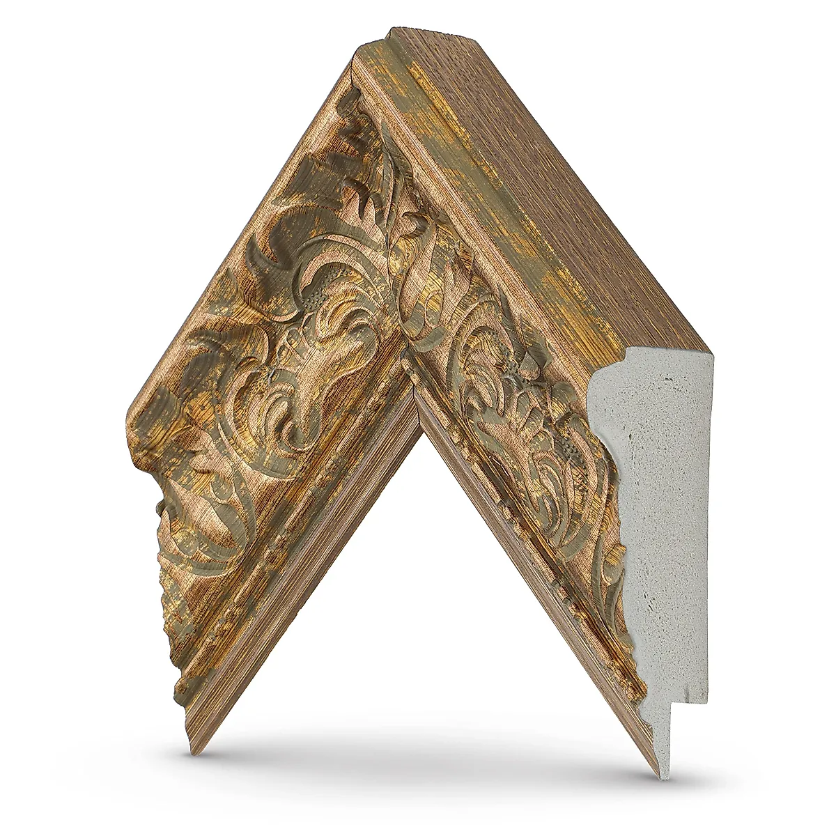 Frame My TV Deco TV Frames -Tuscan Copper Compatible ONLY with Samsung (Fits 2021-2025 Frame TV, 50")