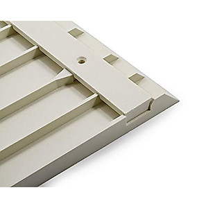 Camco Knife Safe - Securely Mounts on Wood or Metal Surfaces, Holds 7 Cooking and Carving Knives, Organize and Store Knives While Creating Space - (9" x 11") Beige (43583)