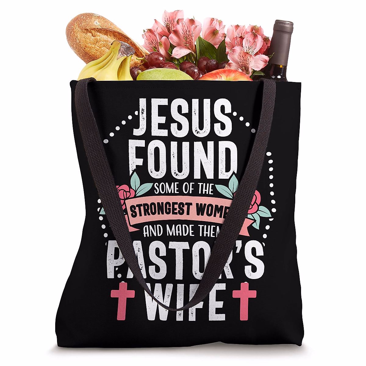 Pastor Wife Proud Jesus Christian Church Appreciation Gift Tote Bag
