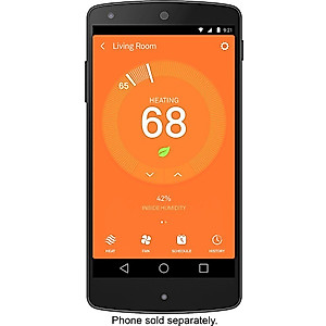 Google, T3008US, Nest Learning Thermostat, 3rd Gen, Smart Thermostat, Pro Version, Works With Alexa (Renewed)