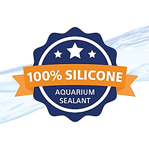 Aqueon Aquarium Silicone Sealant Clear 10 Ounces