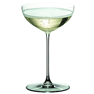 Riedel Veritas Moscato/Coupe/Martini Glass, Pack of 2, 8.47 fluid ounce.