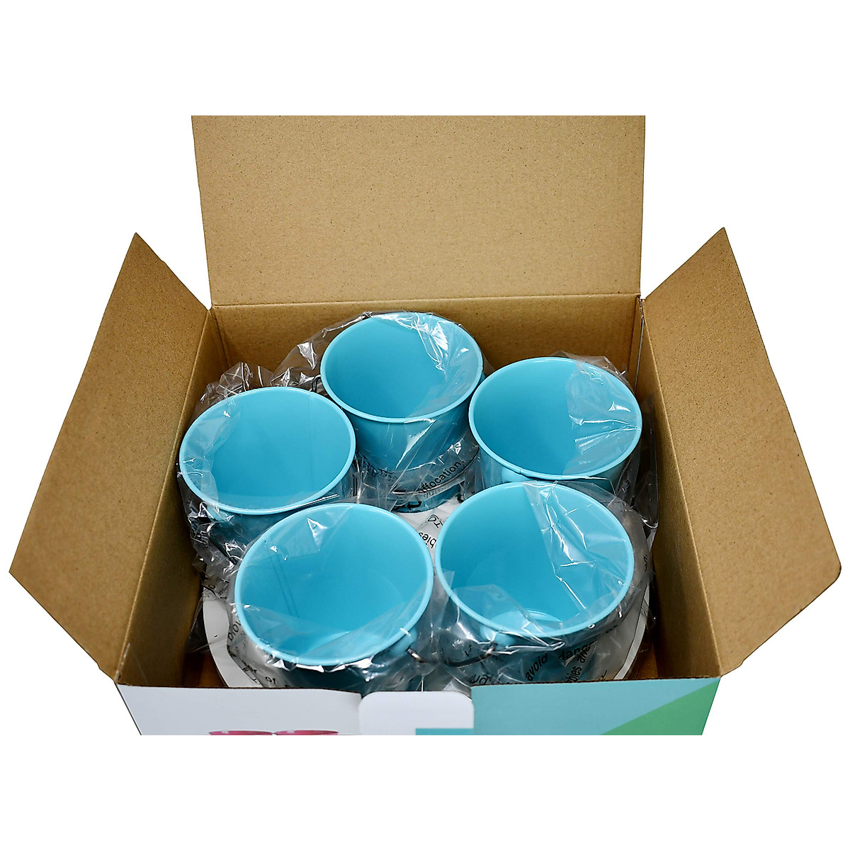 Craft Storage Turntable by Modern Retro - The Lazy Susan Art Craft Organizer Storage Bins - Organizers & Storage Containers for Crafts, Scissors, Kids Crayon Organizer Caddy! (Aqua)