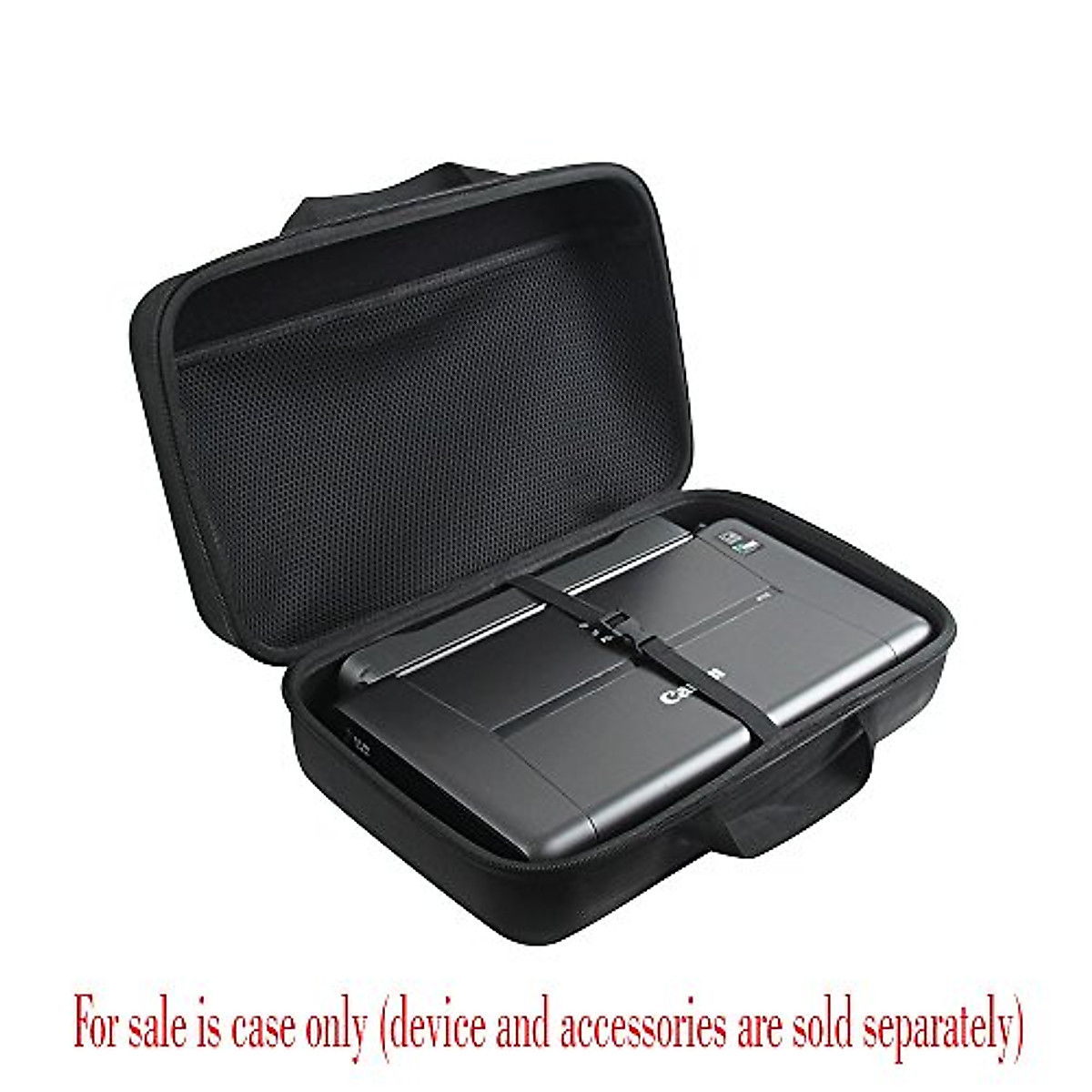 adada Hard Travel Case Fits Canon PIXMA TR150 / iP110 Wireless Mobile Printer with Battery Attached