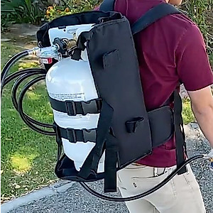 Flame King Propane Torch Kit (YSN340K) and Backpack Carrier