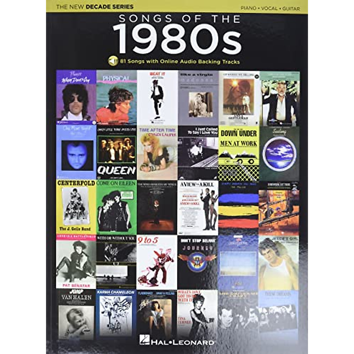 Songs of the 1980s: The New Decade Series with Online Play-Along Backing Tracks