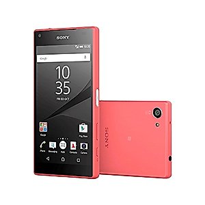Sony Xperia Z5 Compact E5823 2GB/32GB 23MP 4.6-inch 4G LTE Factory Unlocked (CORAL RED) - International Stock No Warranty
