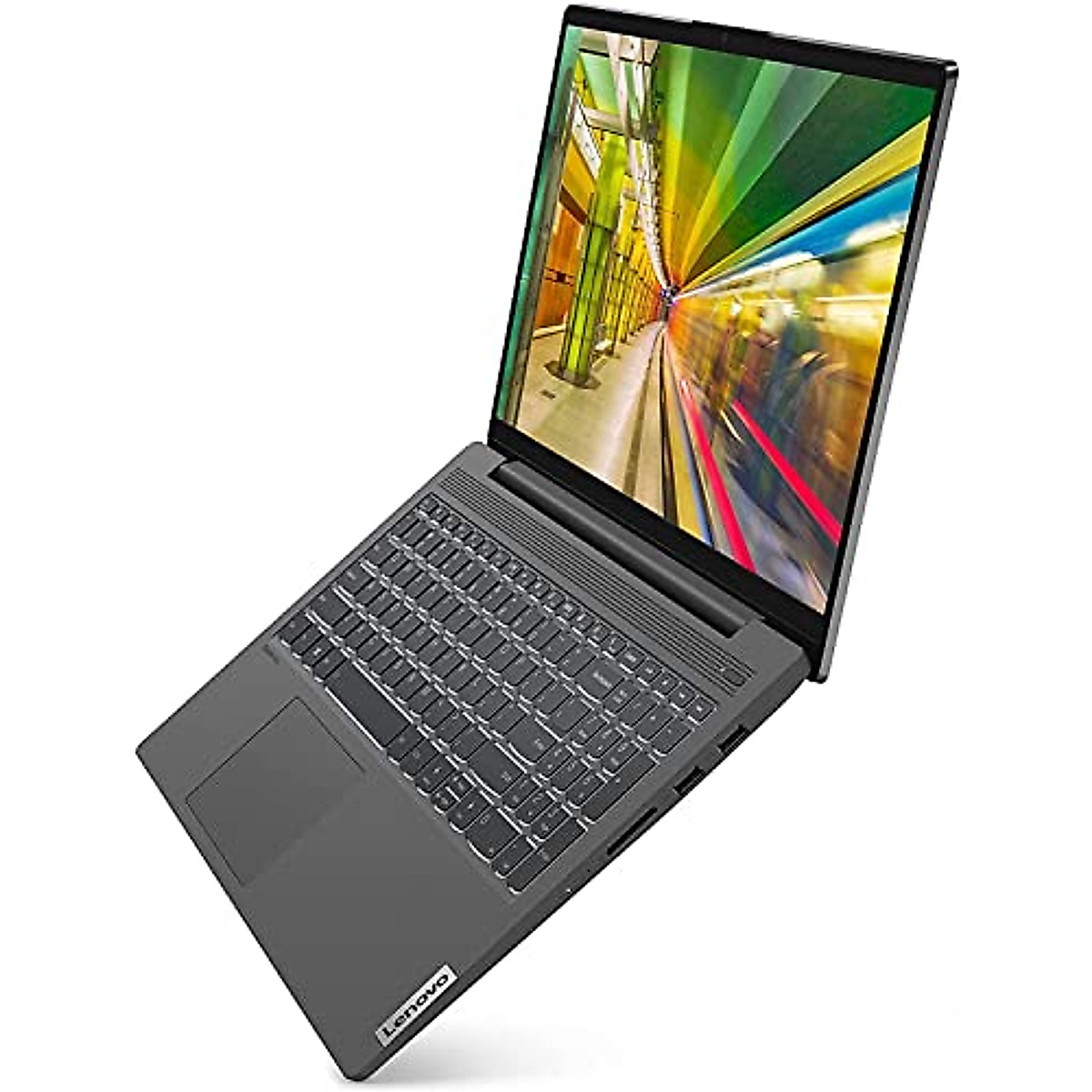 Lenovo IdeaPad 5 15.6" FHD Laptop, Ryzen 7 5700U, 16GB RAM, 1TB PCIe SSD, AMD Radeon Graphics, Bluetooth, Webcam, Backlit Keyboard, Fingerprint Reader, Windows 11 Home