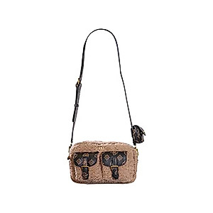 GUESS No Limit Crossbody Sling, Mocha Multi