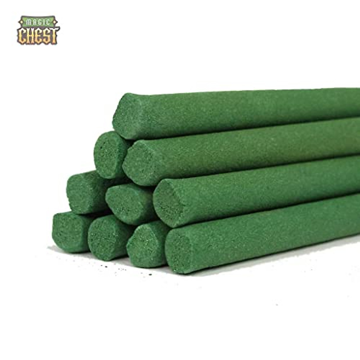 Magic Chest Mosquito Repellent Outdoor Incense Sticks | Mosquito Repellent for Patio, Backyard, Camping | Natural and DEET Free | Travel Size with Plant Oils | 12 Sticks per Box