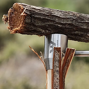 WEYLAND Bushcraft Settlers Tool Survival Hand Auger Wrench - Bush Craft Gear and Equipment Scotch Eye Wood Drill Peg and Manual Hole Maker Multitool for Camping, Bushcrafting and Outdoor Backpacking