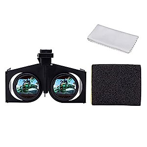 Chenfly 3D VR Glasses,3D VR Glasses, Portable Foldable VR Glasses | Mini Mobile Phone Pocket Virtual Reality Box 3D VR Panoramic Glasses