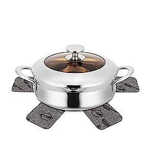 Pot and Pan Protectors, Set of 12 and 3 Different Size, Cookware Protector Set/Pots and Pans Dividers/Pans Separator Anti-Slip to Avoid Scratching or Marring When Stacking