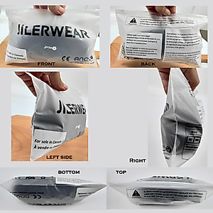 JILERWEAR Professional Laser Safety Glasses for 405nm,445nm,450nm,532nm,850nm Laser and 190nm-490nm Wavelength Violet/Blue/Red Laser Protection Goggles