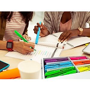 Madisi Highlighters, Chisel Tip, Assorted Colors, Bulk Pack, 84-Count