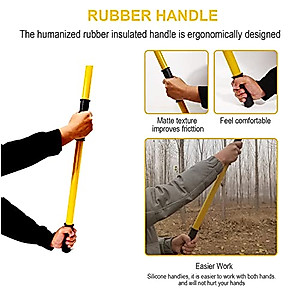 27 Feet Tree Pole Pruner, 2023 Upgraded Gear Manual Branches Trimmer for Garden Tools Loppers Hand Pole Saws Extendable Height with Knives and Storage Pocket