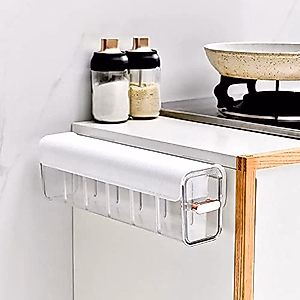 Goderat 3 in 1 Underwear Storage Box,Punch-Free Multifunctional Box,Wall Hanging Organizers with 6 compartments, Socks Seasoning Box (White)