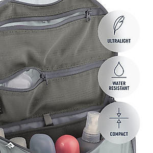 Sea to Summit TravellingLight Hanging Toiletry Bag, Travel Organizer for Men and Women, Regular, Spicy Orange