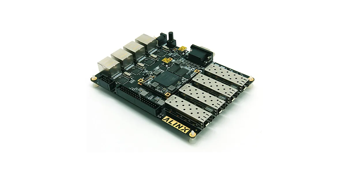 ALINX Brand XILINX A7 FPGA Development Board Artix-7 XC7A100T 4 ...