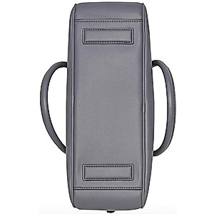 DKNY Tilly Dome Charcoal Satchel