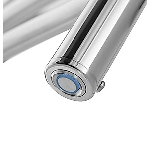 WarmlyYours TW-F10PS-HP Infinity Towel Warmer, Polished, Dual Connection, 10 Bars