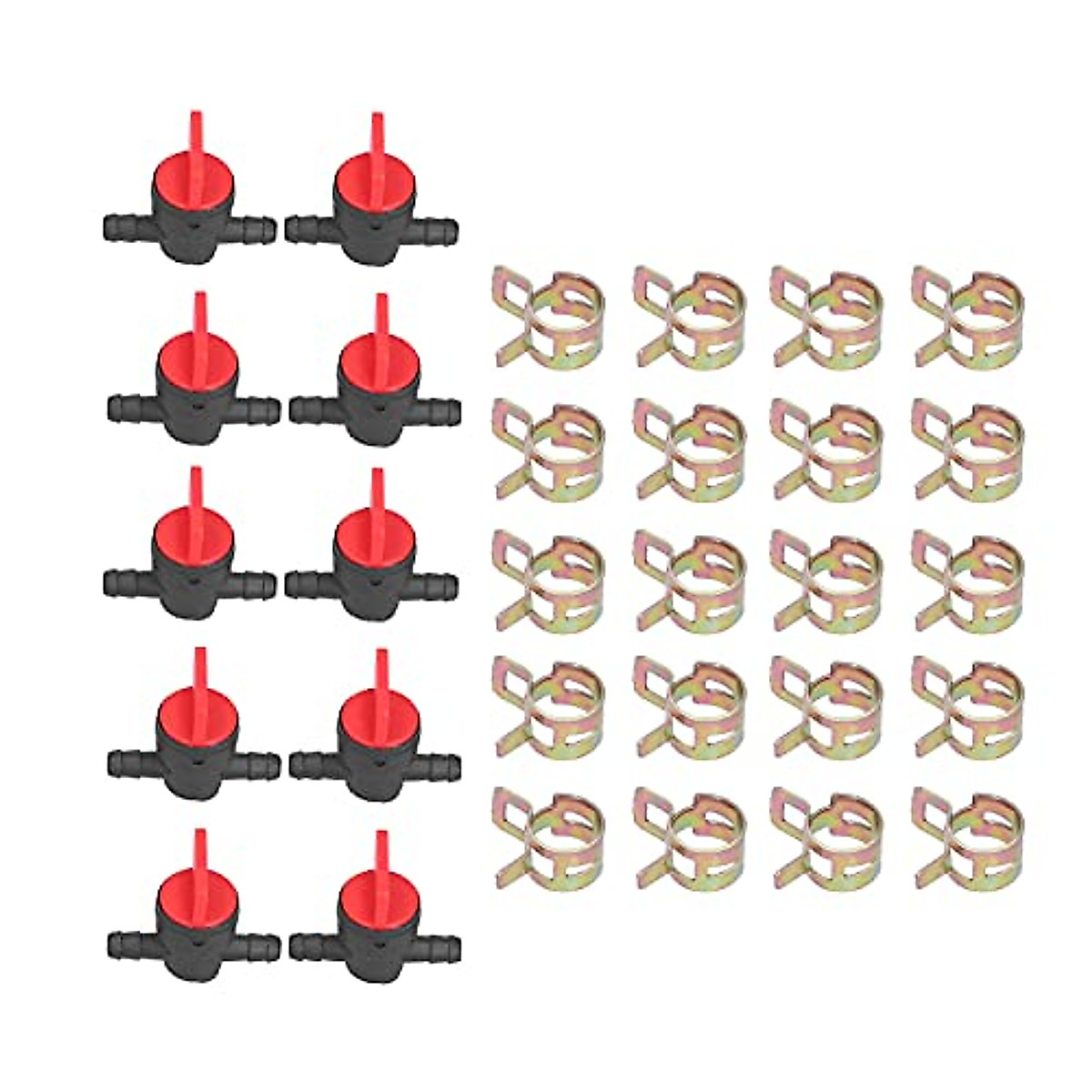 01 02 015 Lawn Mower Fuel Shut Off Valve, Fuel Cut Off Valve Good Compatibility Exquisite Craft for Agriculture for Home for AM36141 AM107340 for Garden