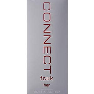 Fcuk Connect for Her By Fcuk for Women Eau-de-toilette Spray, 3.4-Ounce