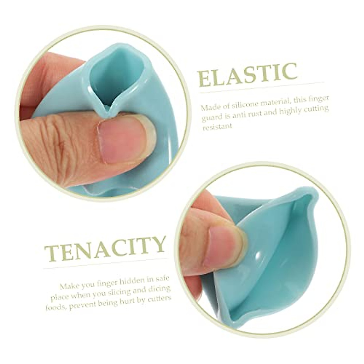 UPKOCH Lota 2pcs for Knives Restaurant Knife Accessories Sleeve Cutting Anti-cutting Guards Blade and Cutters Protectors Protector Safety Universal Chopping Tools Hand Protective Vegetables Knofe