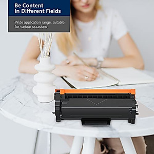 1-Black TN-730 Toner Cartridge Replacement for Brother MFC-L2710DW L2750DW L2750DWXL DCP-L2550DW HL-L2350DW L2370DW/DWXL L2390DW L2395DW Printer BIGS, TN730 Toner
