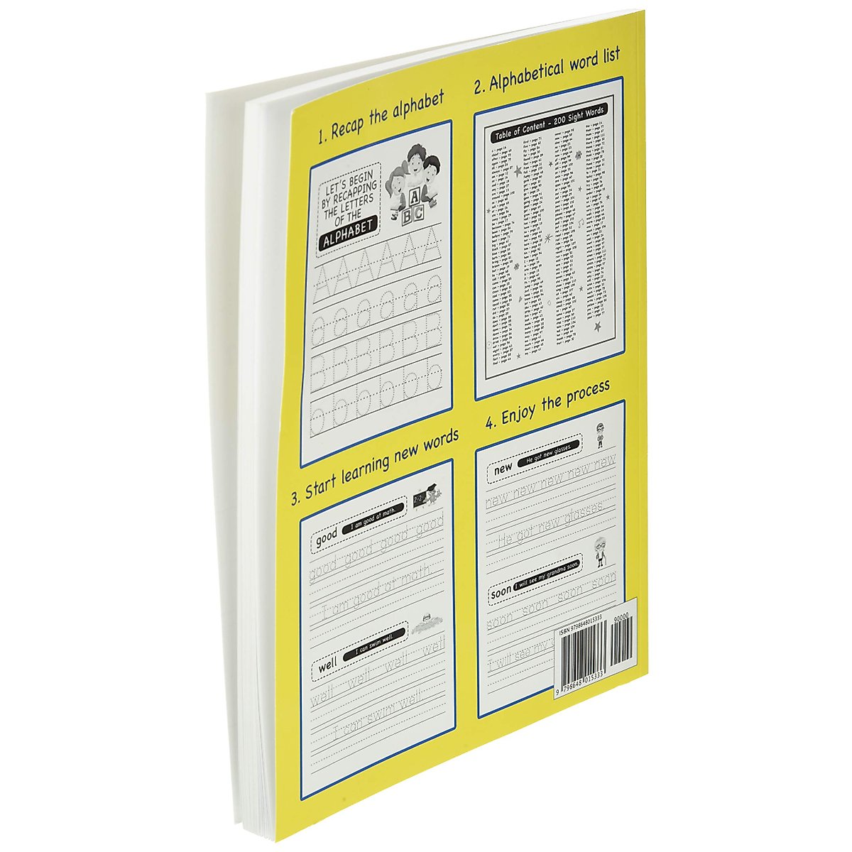 200 Must Know Sight Words Activity Workbook: Learn, Trace & Practice The 200 Most Common High Frequency Words For Kids Learning To Write & Read. | Ages 5-8