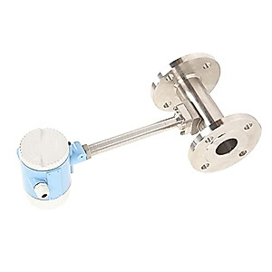 Intelligent Flowmeter, Water Flowing Meter Multifunctional Aluminum Alloy Silver Blue High Accuracy 24V for Measuring