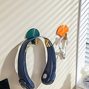 8PCS Self Adhesive Wall Hooks Decorative Door Hanger Hooks Home Storage Hooks for Hanging Towels, Hat, Clothes