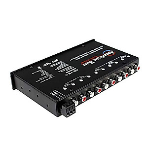 American Bass High End 7 Band Equalizer Voltage Display