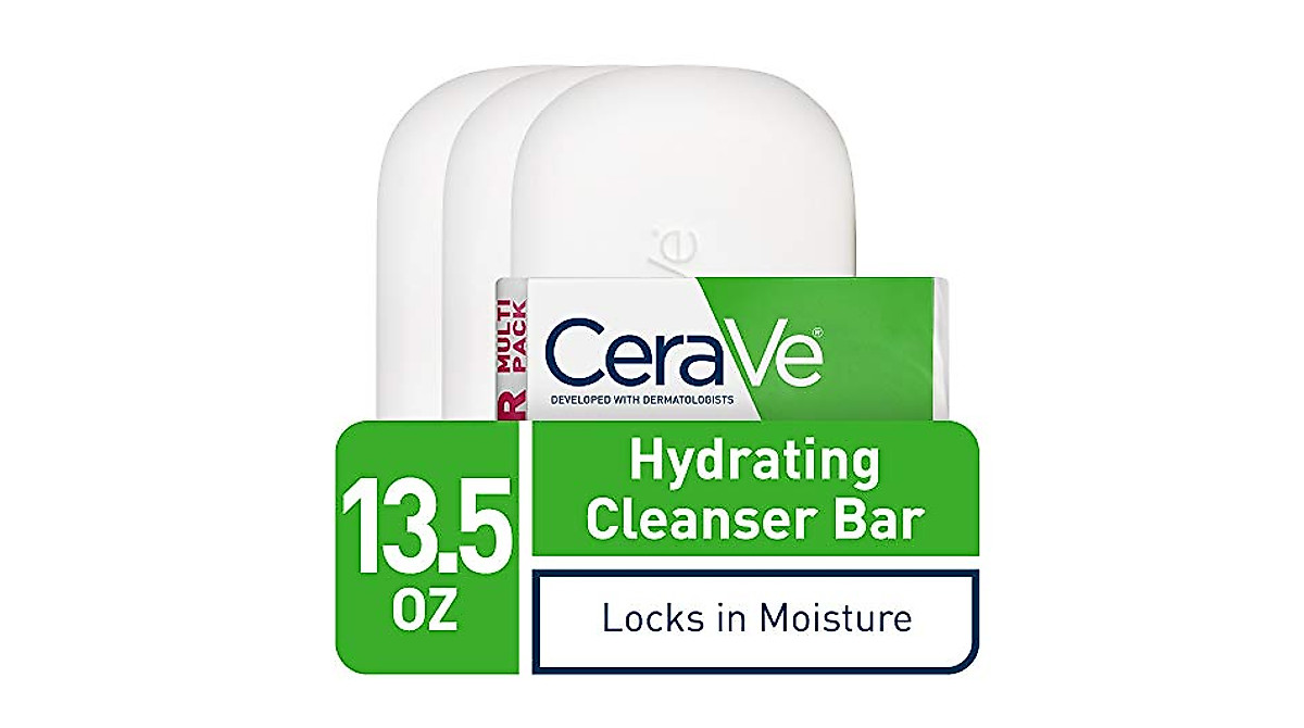 CeraVe Hydrating Cleanser Bar - Gentle, Fragrance-Free 3-Pack