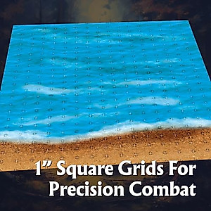 Arcknight The Wild Outdoors Roleplaying Battlemaps; 16 Modular RPG Maps in 8 Double-Sided Pages, 1" Square Grid, Modular & Versatile Design for Tabletop Gaming - for Dungeons & Dragons, Pathfinder
