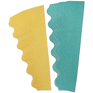 2 Sets Cartoon Stickers Gold Decor Green Decor School Decors Cartoon Border Sticker Classroom Border Paper Decorative Border Sticker Festival Accessories Multicolor Bulletin Board
