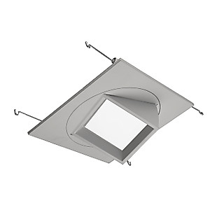 NICOR Lighting DLQ5-MA-10-120-3K-WH DLQ5 Downlight, 5", 3000K