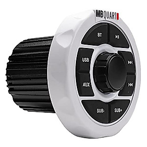 MB Quart GMR-1.5W Nautic 160 Watt Powered Source Unit (White)