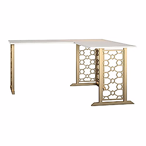 CosmoLiving by Cosmopolitan Ella L, White Desk