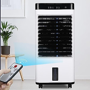 Portable Air Conditioners,3-IN-1 Air Cooler Humidifier Fan Modes 8H Timer,Free Standing Air Conditioner Portable ​Remote Control For Bedroom,Home Office And Camping