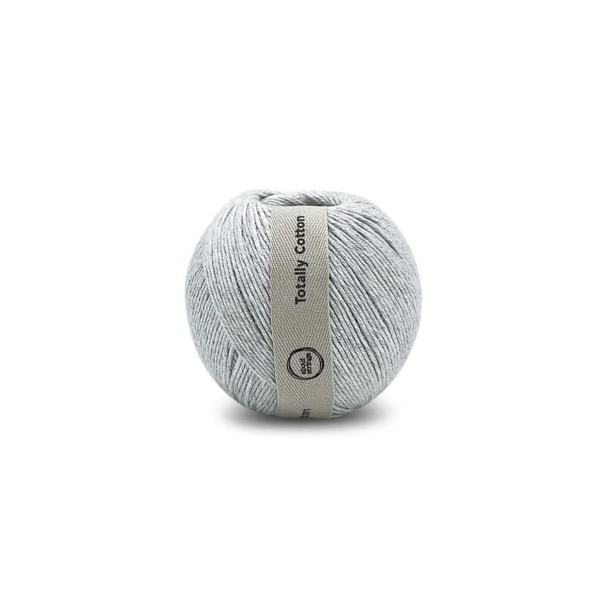 About Strings 100% Organic Cotton No.3 Light DK Yarn 3.53oz(100g) 234 Yards per Ball, 2-Pack (Lunar)