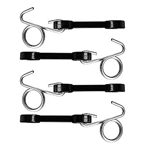 Bagger Latches for Crafts Mower - Rubber Latch Straps for Crafts hu sqvarna Poulan Pro Bagger, 532160793 Latch Hooks for Bagger Chute on Crafts HU Poulan Pro Riding Lawn Mower Tractor