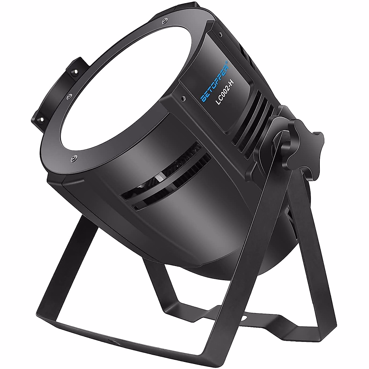 BETOPPER Stage Lights, 200W COB LED Stage Spotlights, Warm & Cold White LED Par Lights, DMX/Master-Slave Lights, Spotlight/Fresnel Lights for Church, Wedding, Theater, Photo Studio