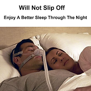 Replacement Headgear Strap for N20 Nasal Pillow CPAP Mask, LALASTAR CPAP Headgear Compatible with N20, Adjustable Headband (Headgear ONLY) Medium Size